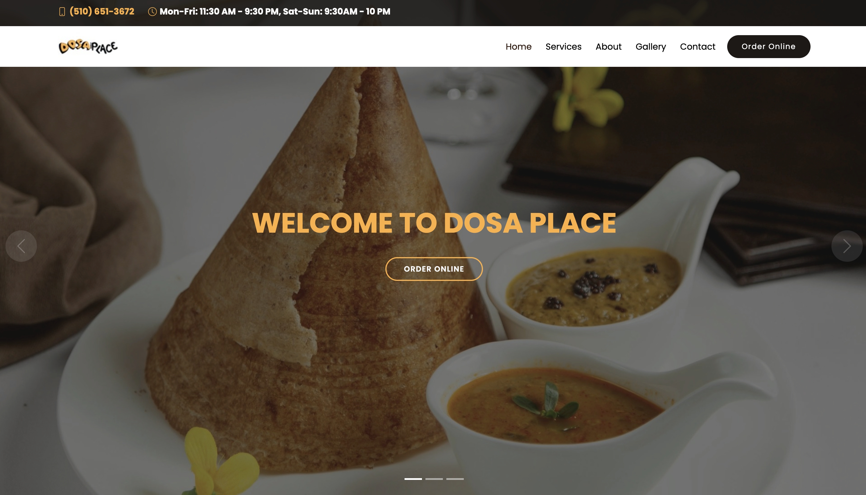 Order South Indian Food Online In Fremont| Best South Indian Restaurant In Fremont | Best South ...